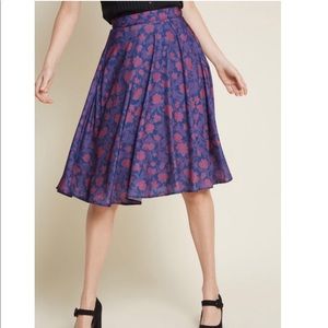 ModCloth Skirts | Skirt Apricot Medium High Waist | Poshmark